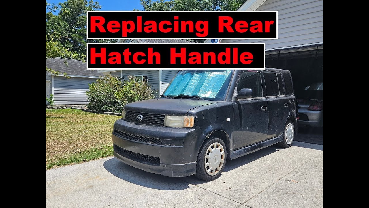 2006 Scion XB Rear Hatch Repair #scion #scionxb #hatchback #liftgate ...