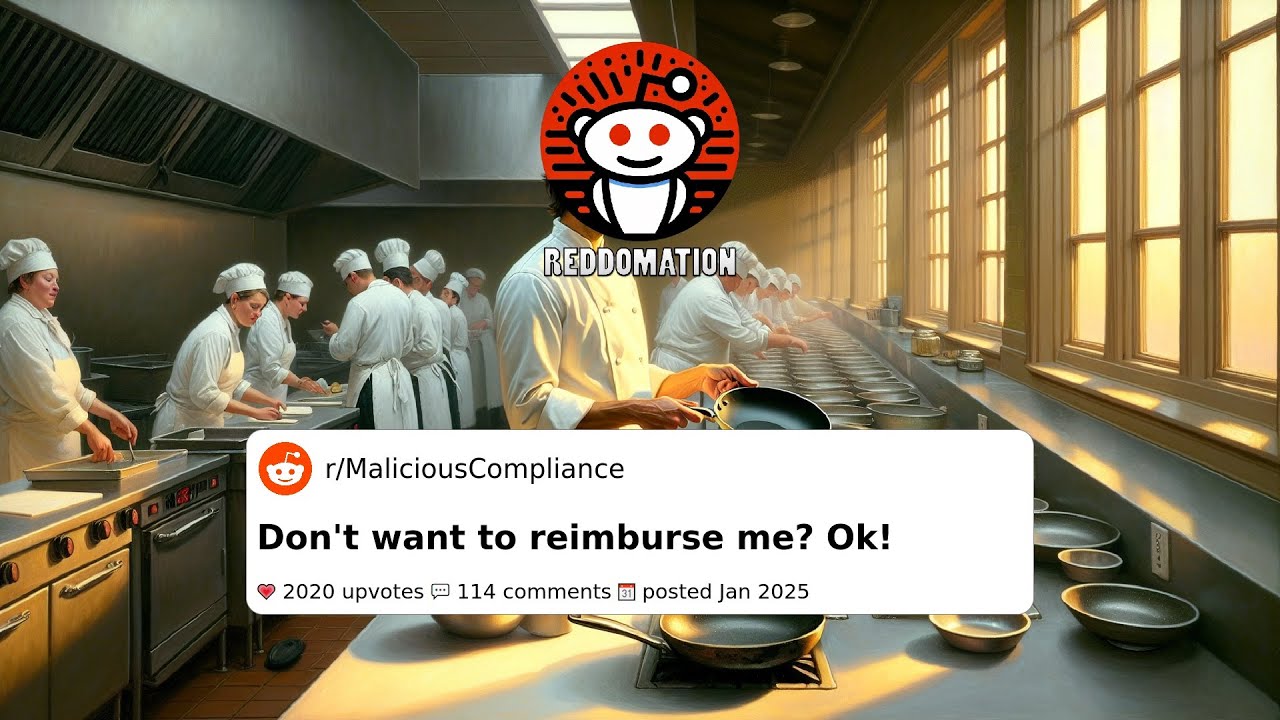 Don't want to reimburse me? Ok! - YouTube