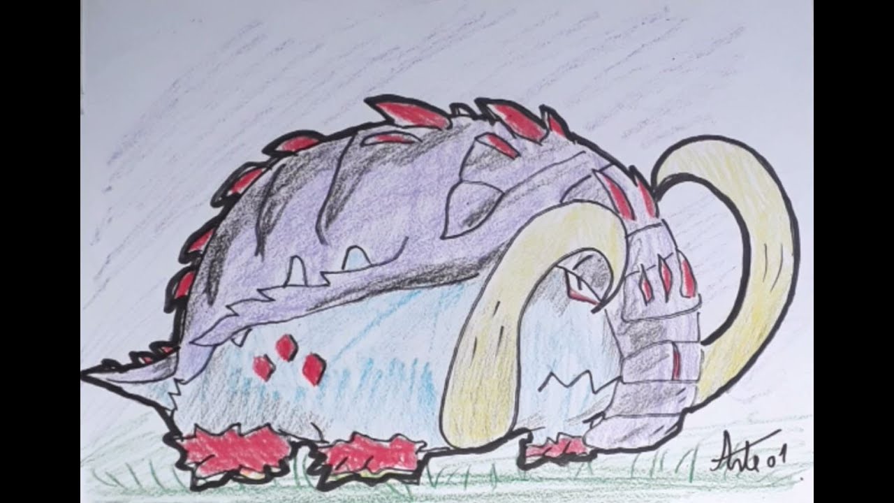Como Desenhar o Pokémon Great Tusk - YouTube