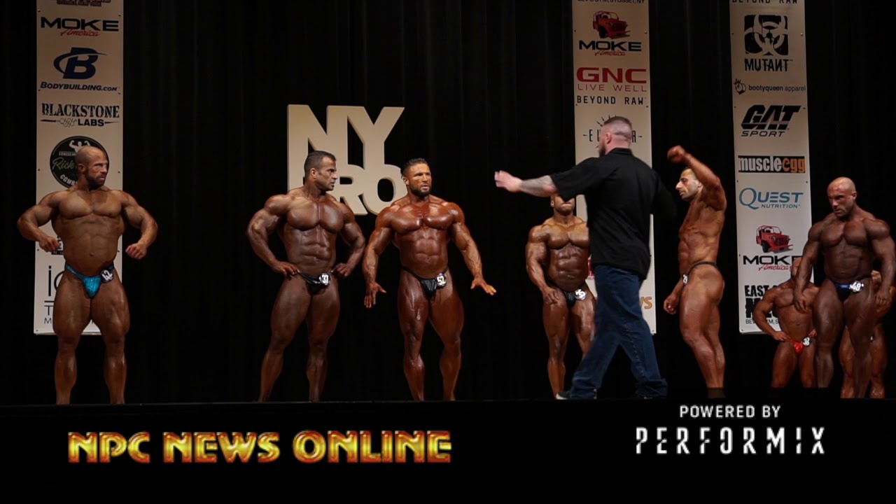 2018 Ifbb Ny Pro Mens 212 Bodybuilding Prejudging Video Youtube