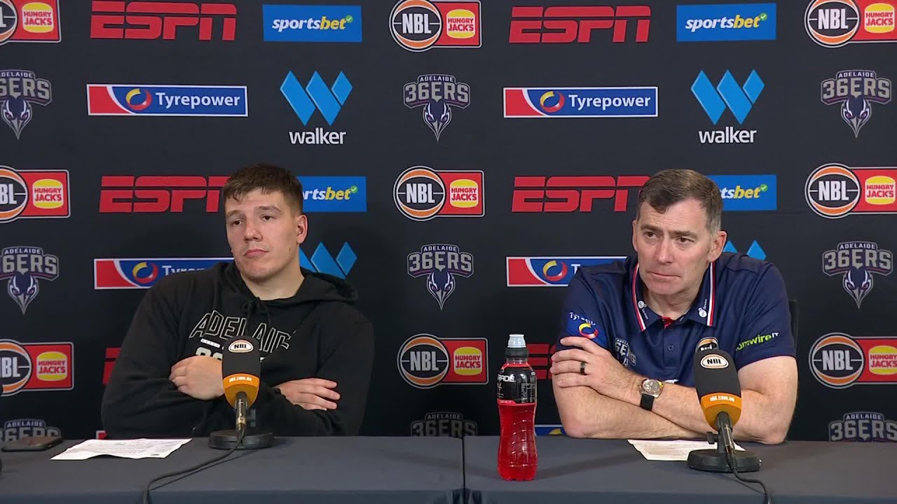 Mike Wells and Dejan Vasiljevic press conference vs Sydney Kings - Play ...