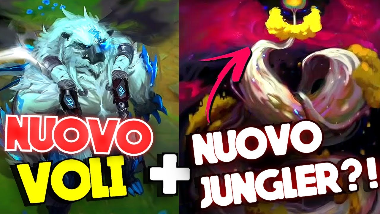 [ITA] NUOVO JUNGLER + REWORK VOLIBEAR + NUOVI CAMPIONI = League of ...