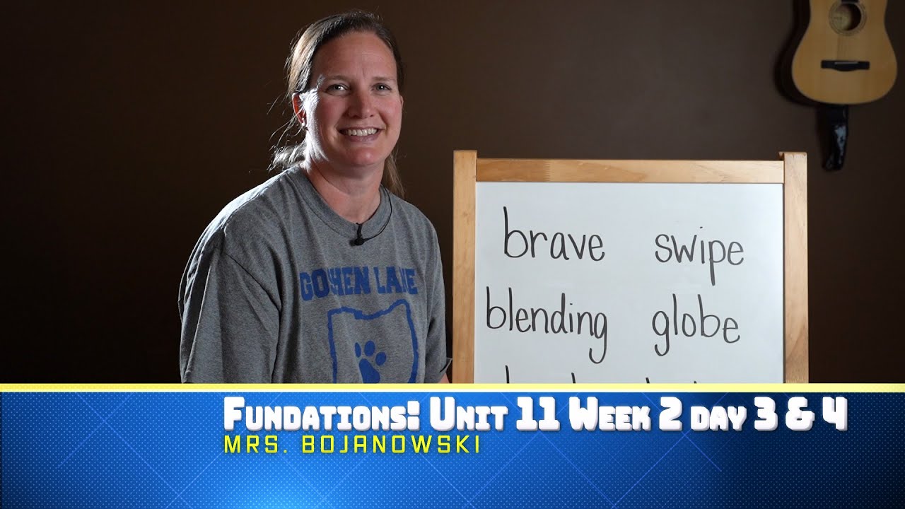 Fundations Unit 11 week 2 day 3 & 4 - YouTube