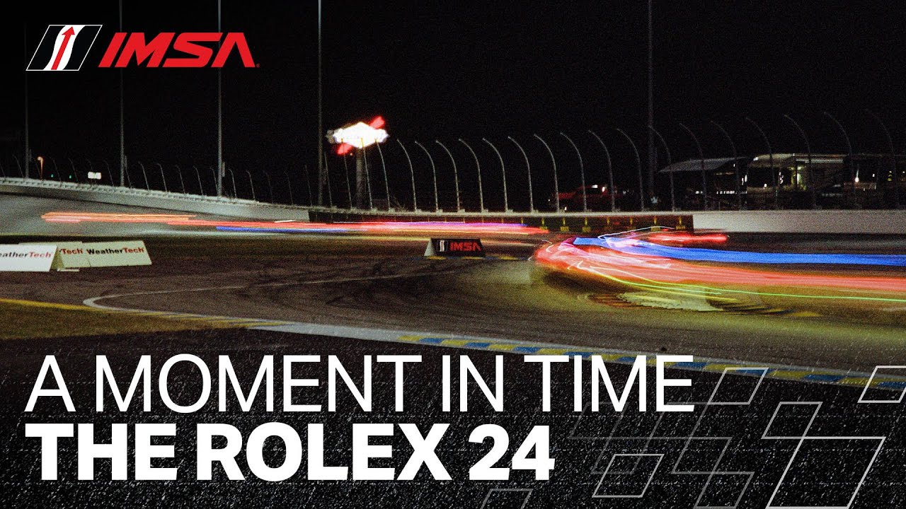Experience the 2025 IMSA Rolex 24 One Moment at a Time - YouTube