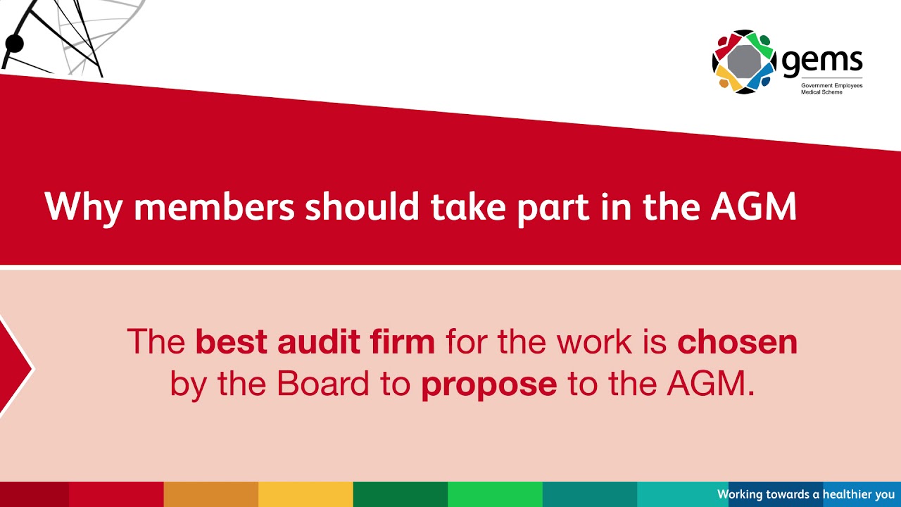 Government Employees Medical Scheme (GEMS) AGM 2018 - YouTube