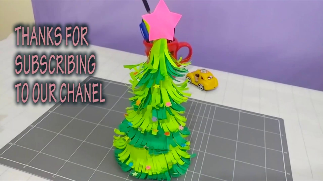 EASY DESIGN IDEAS FOR PAPER TREES - YouTube