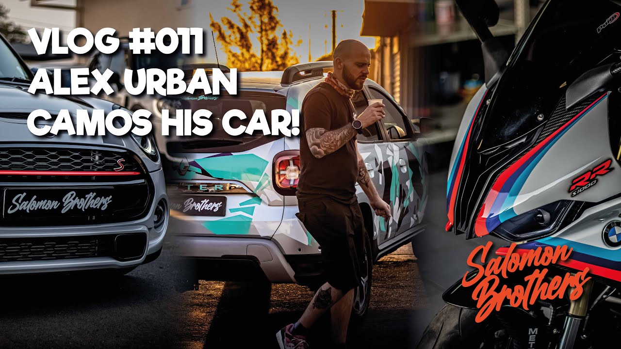 WE WRAPPED ALEX'S RENAULT DUSTER! VLOG #011 - YouTube