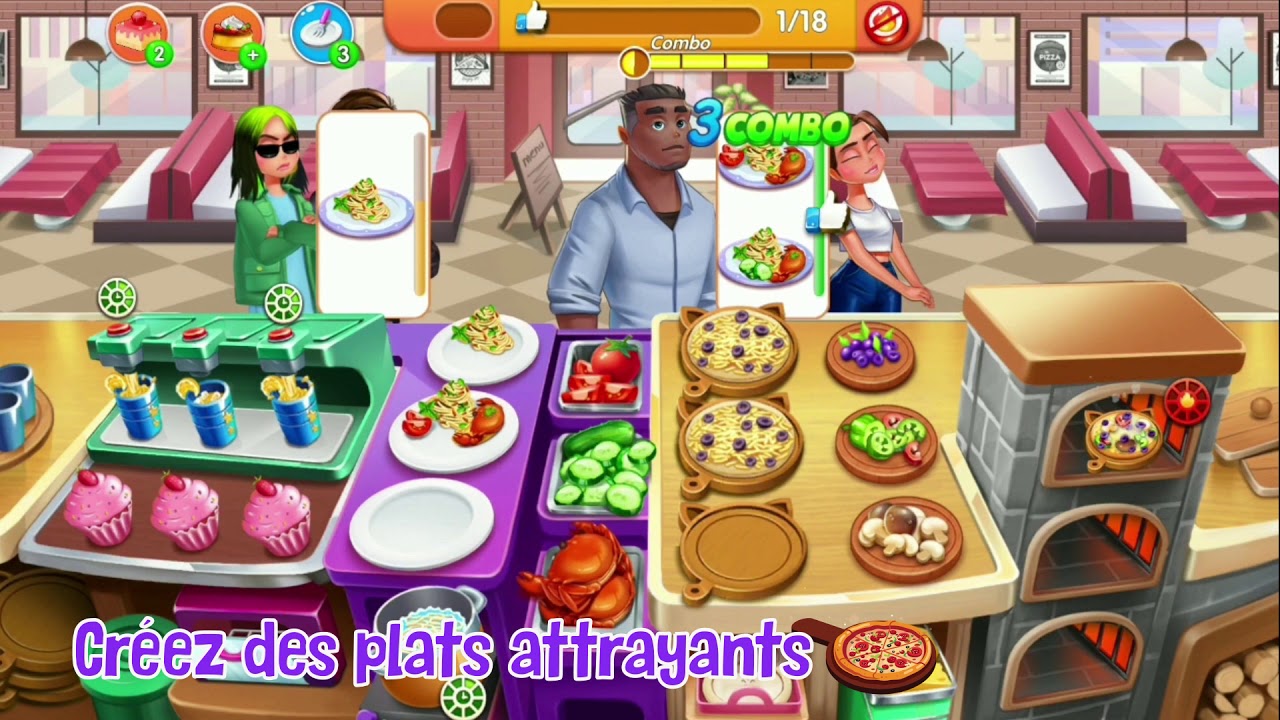 Meilleur jeu de restaurant fou de cuisine 2020. - YouTube