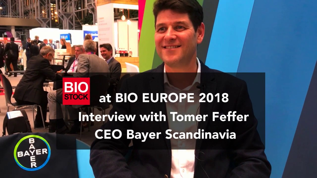 BioStock interview with Tomer Feffer, CEO Bayer Scandinavia - YouTube