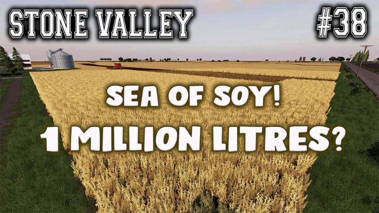 STONE VALLEY #38 / 1 MILLION LITRES? / Farming Simulator 19 PS4 Let's ...