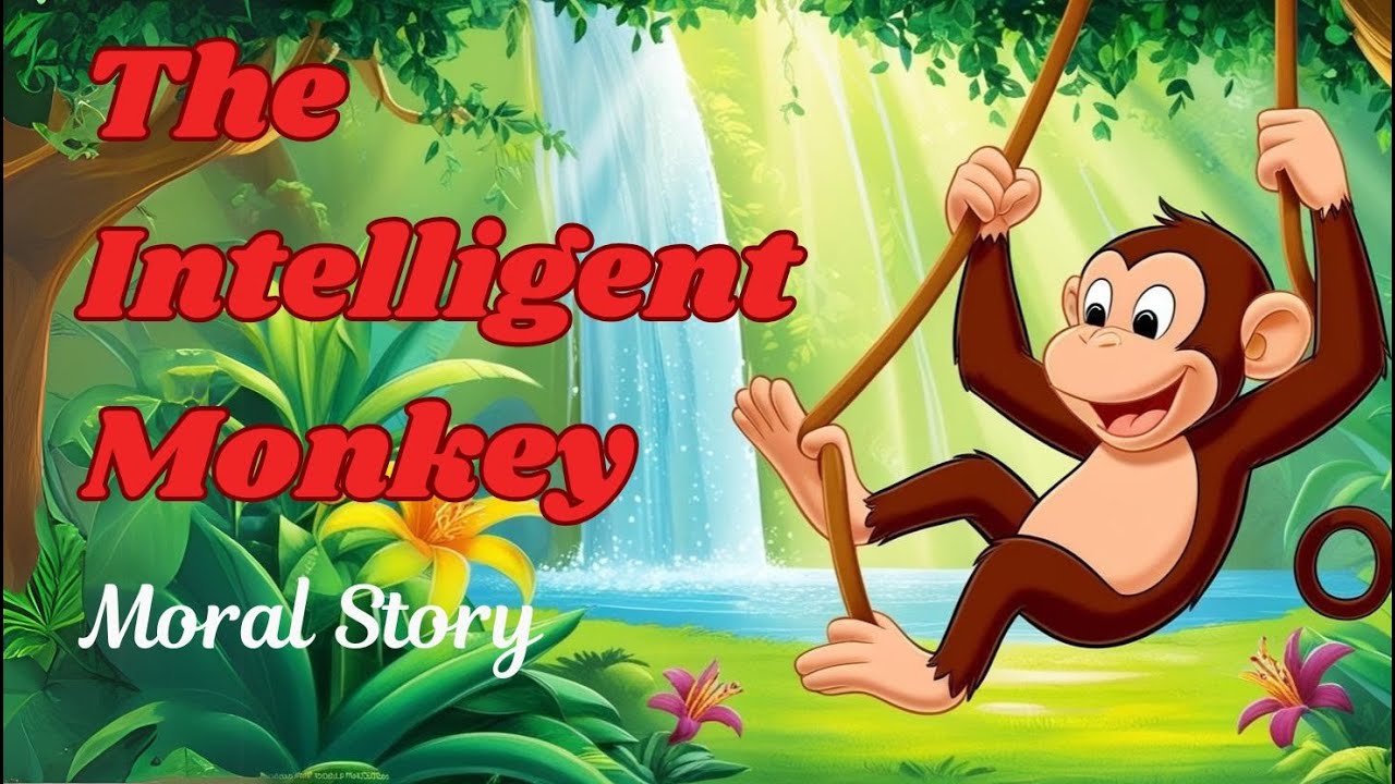 Story For kids | The Intelligent Monkey | Bedtime Stories For Kids ...