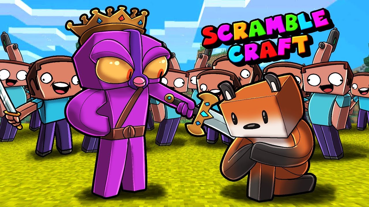 Minecraft - NEW YOUTUBER ON THE SERVER! (Scramble Craft) - YouTube