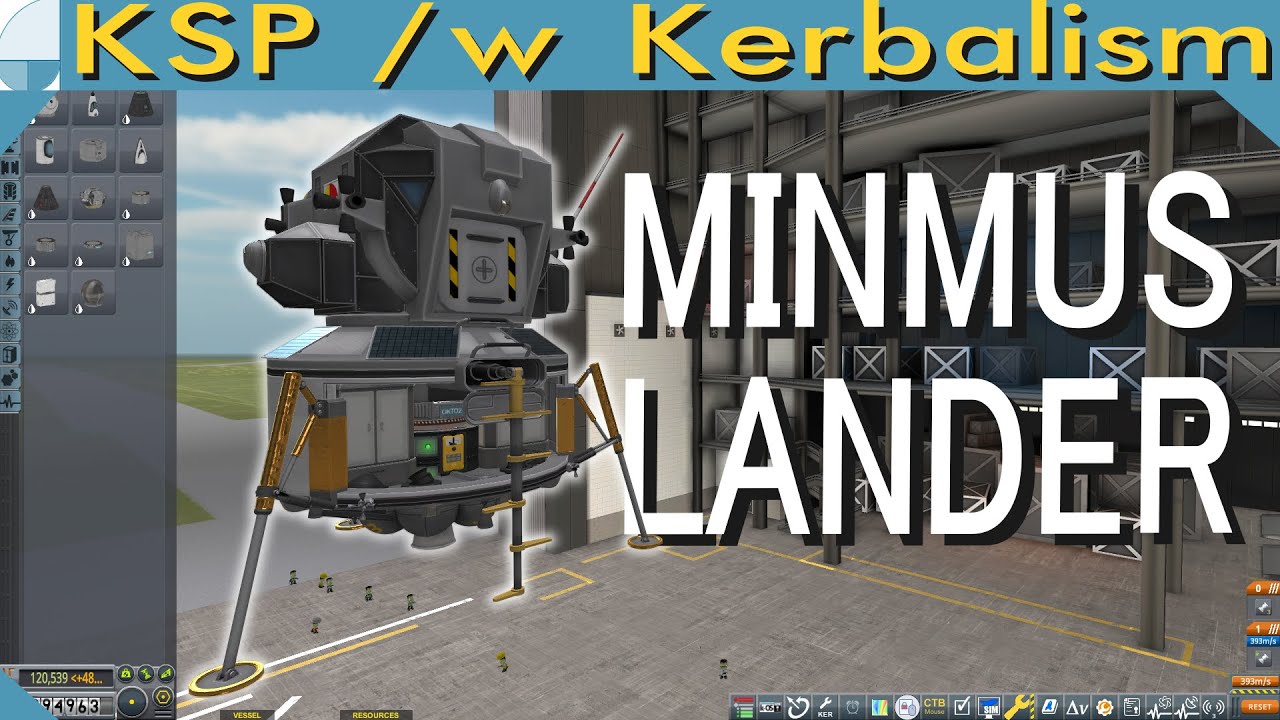 Kerbal Space Program Career Mun Lander