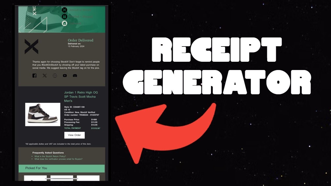 Working Receipt Generator | 2024 - YouTube