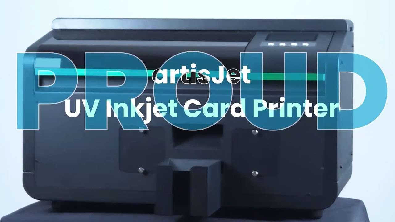 artisJet Proud UV Inkjet Card Printer - Economical, Fast, Eco-Friendly, Simple - YouTube