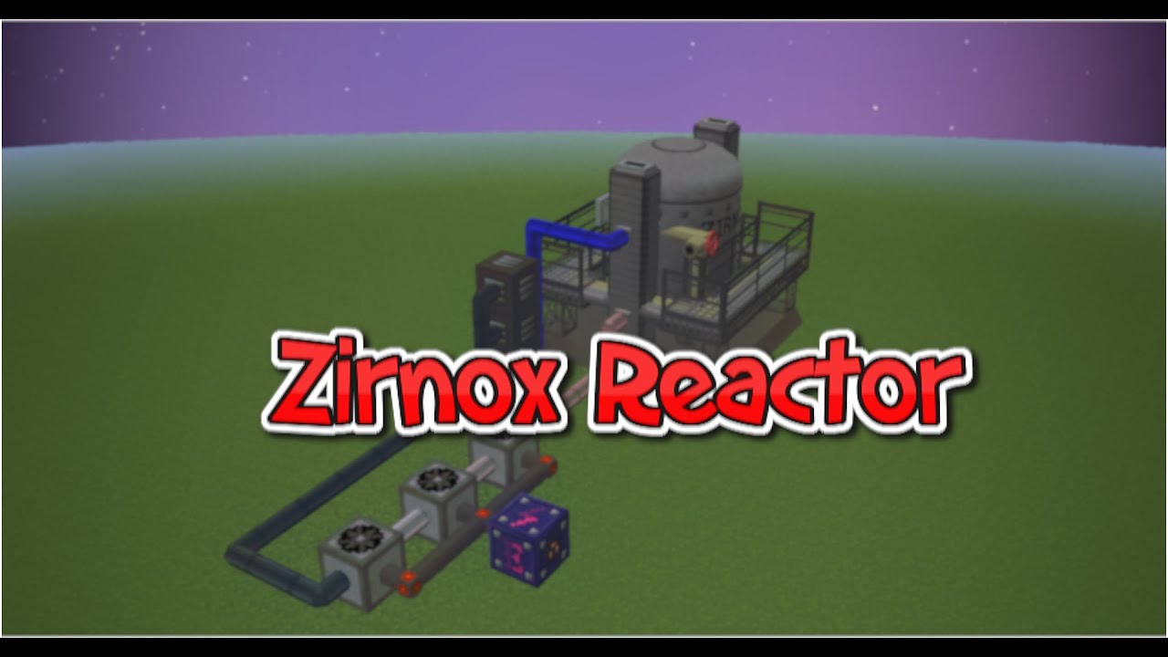 How to Make A Zirnox Reactor (Early Game) - YouTube