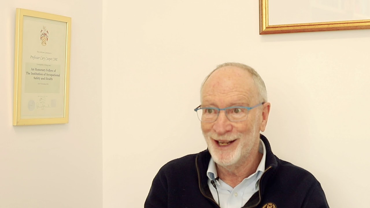 Professor Sir Cary Cooper: How to build a culture of employee wellbeing ...