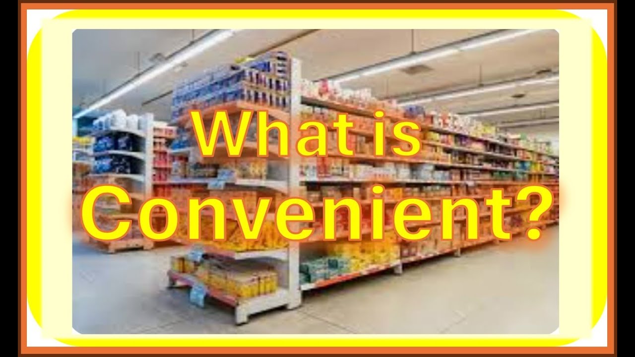 3/17/24 What is Convenient? - YouTube