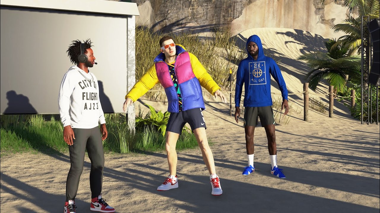 NBA 2K25 - Streetball At The Beach Challenge - YouTube