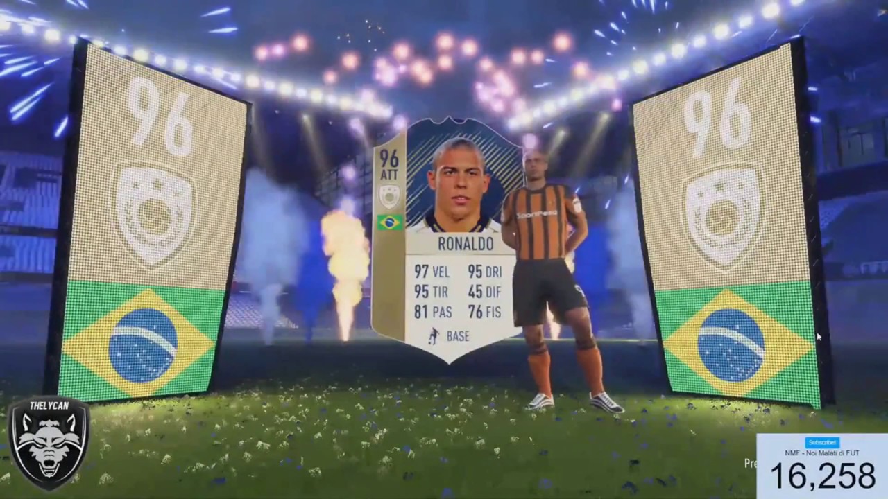 RONALDO 96 IN A PACK!!! Live only on NMF - YouTube