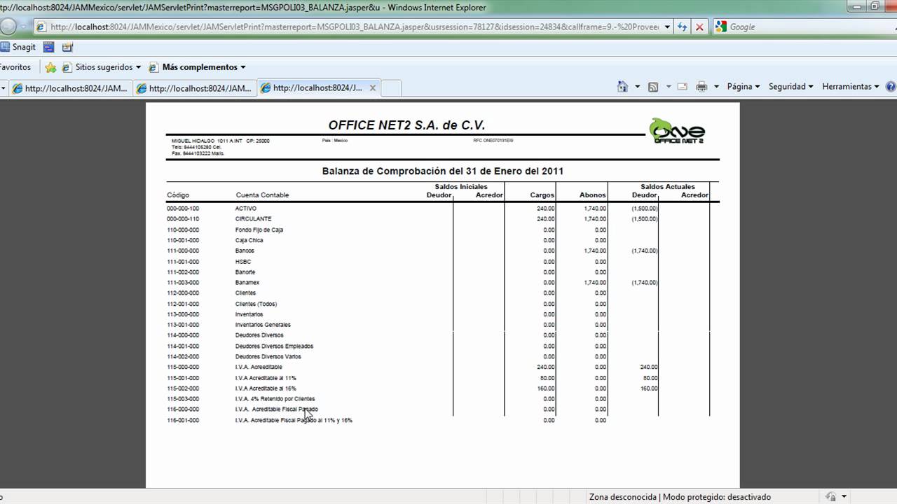 02 Paso 2 Reportes Contables - YouTube