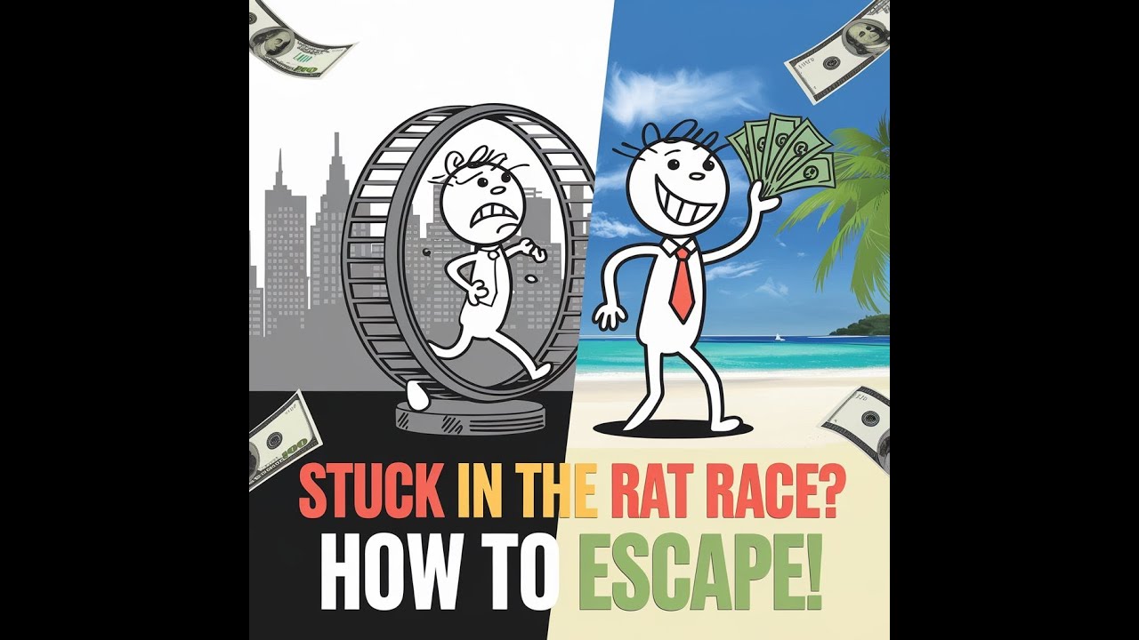 Escape the Rat Race! The Stickman Guide to Financial Freedom @viral ...