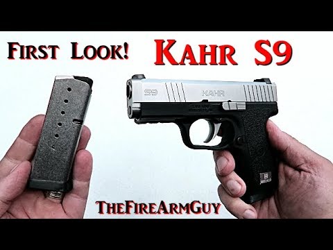 First Look - Kahr S9 with New Features - TheFireArmGuy - YouTube