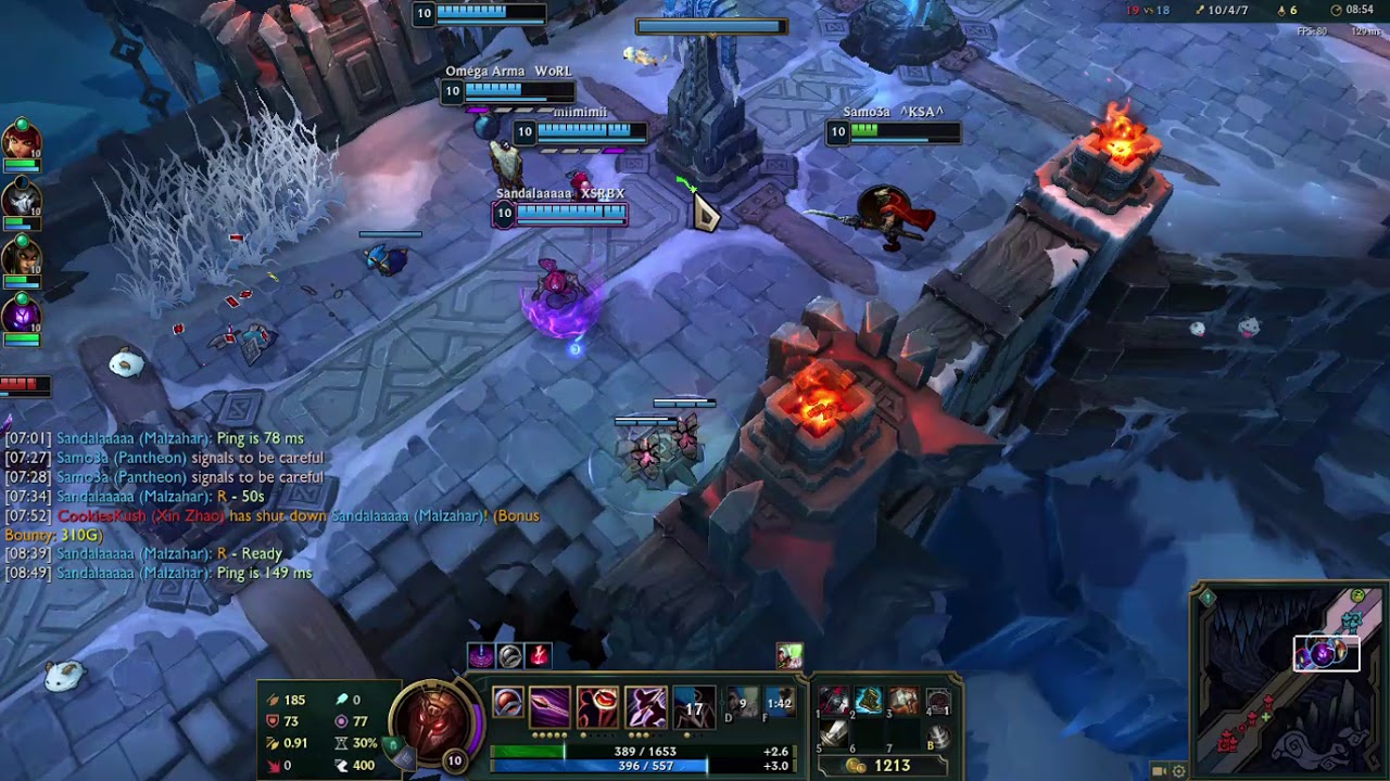 League of Legends play last game with pantheon before the rework - YouTube