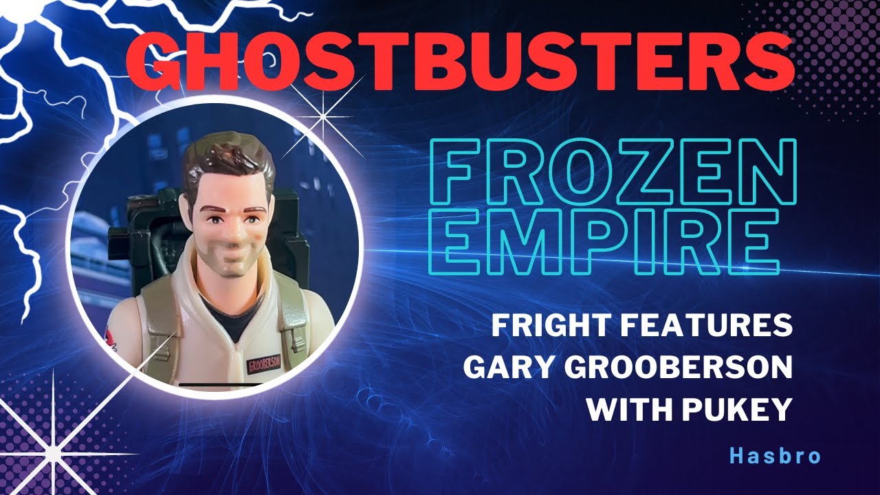 Ghostbusters Frozen Empire Gary Action Figure by Hasbro Review - YouTube