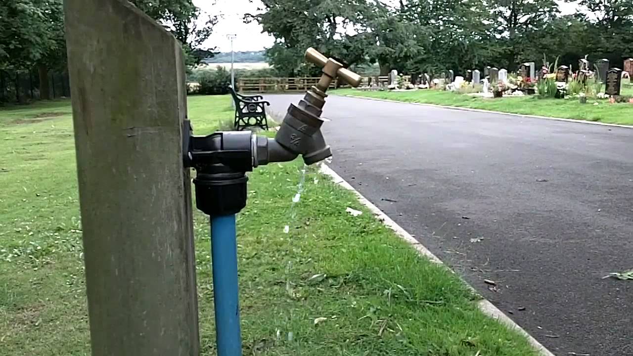 dripping tap in slow motion - YouTube