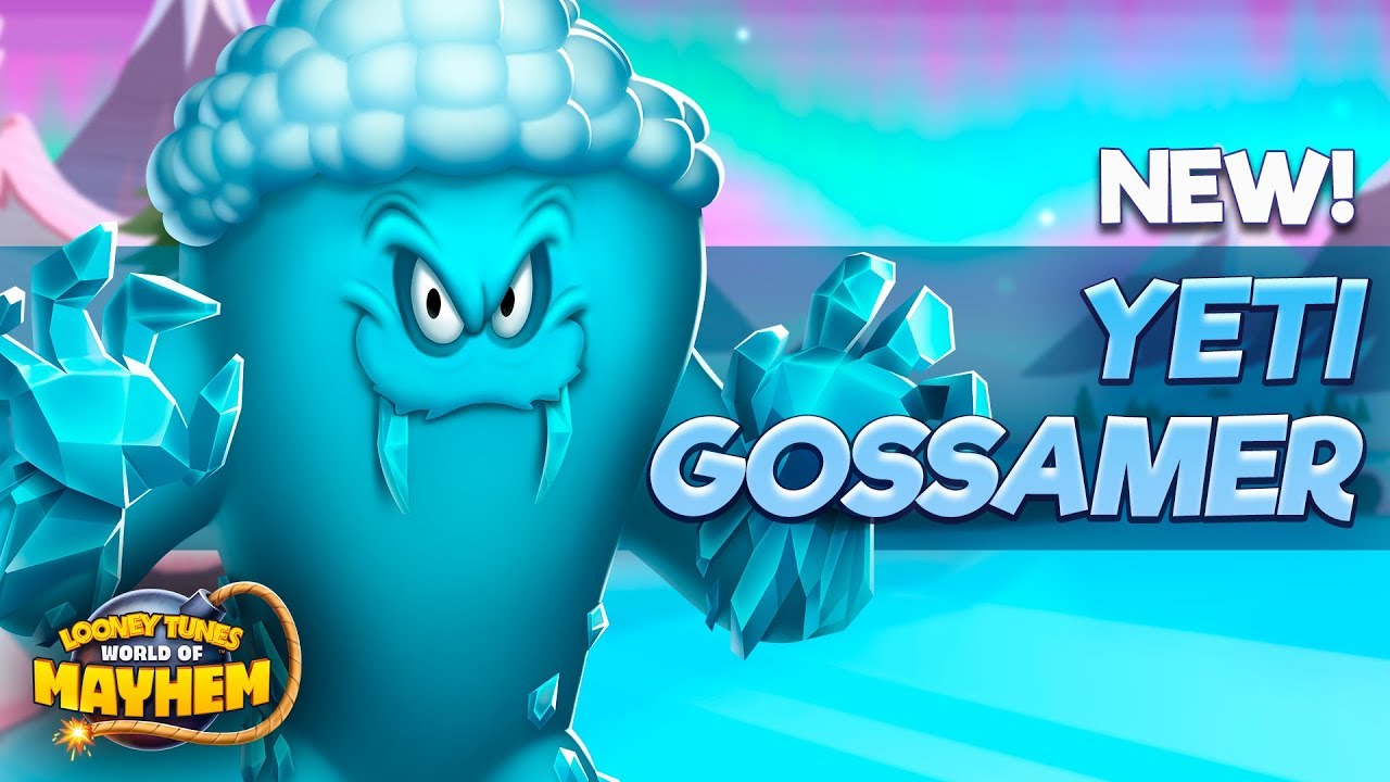 Looney Tunes World of Mayhem | Epic Yeti Gossamer Reveal - YouTube