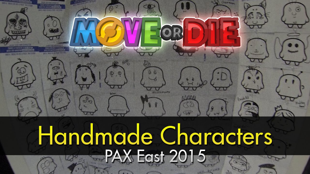 Move or Die Characters from PAX East 2015 - YouTube