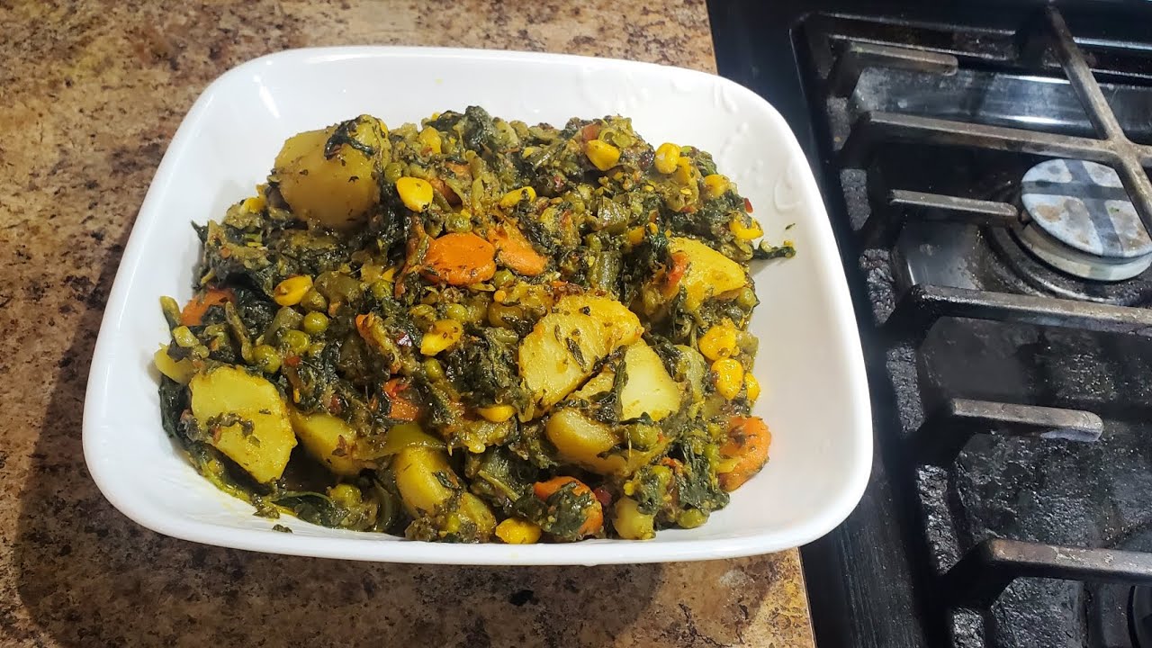 Mix Sabzi Recipe/Mix Vegetable. By RA.Food Corner - YouTube