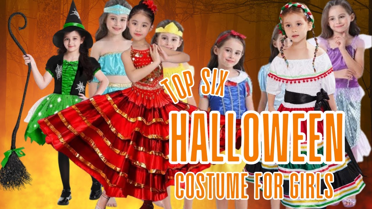 Top six Halloween Costume for Girls | PQS Digital IT - YouTube
