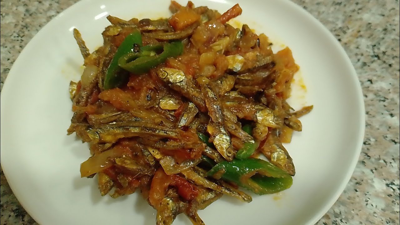 Ginisang dried dilis/dried small fish(new Arabic food recipe) - YouTube