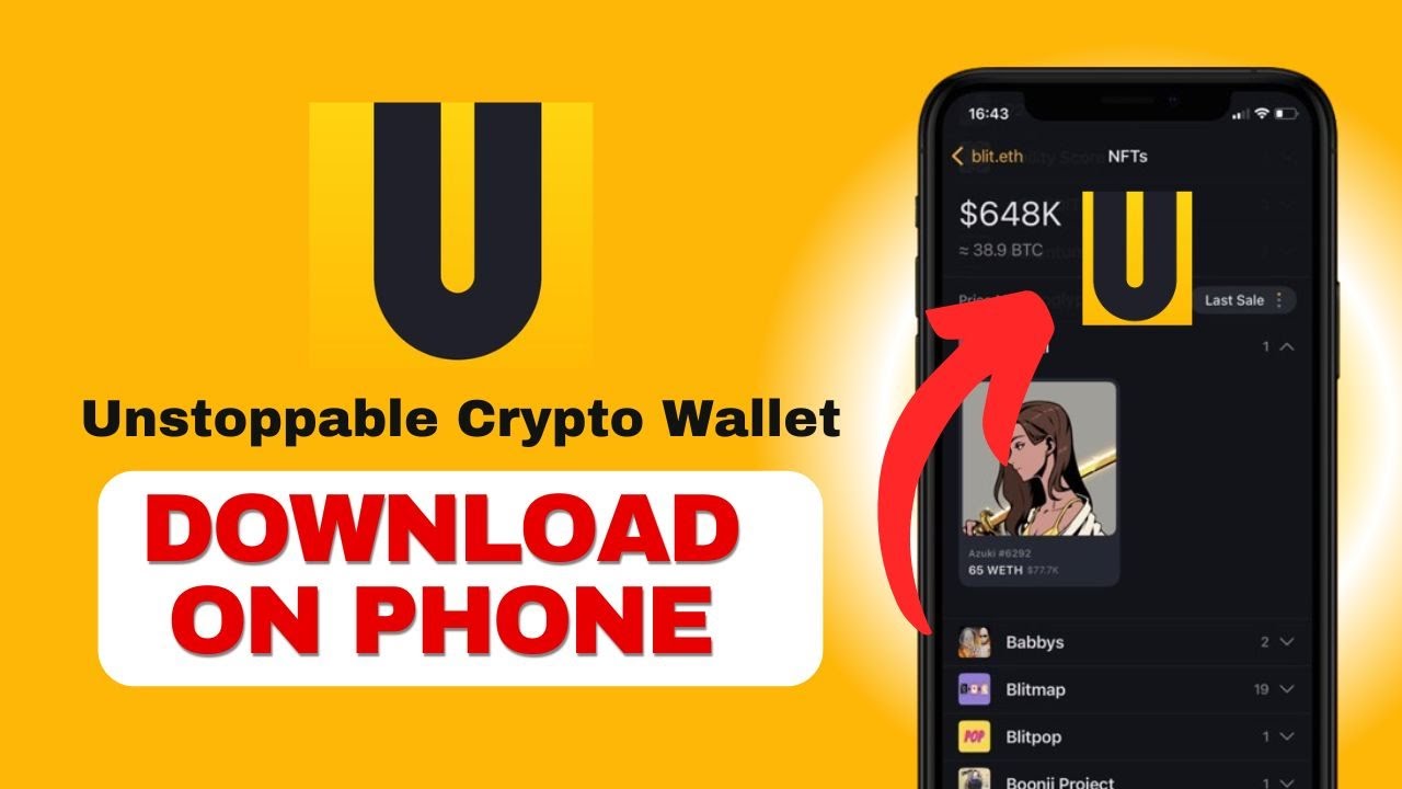 How to Download Unstoppable Crypto Wallet on Phone 2024? - YouTube