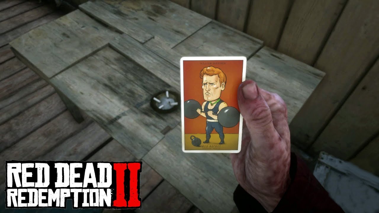 Red Dead Redemption 2 World Champions Cards Locations - YouTube
