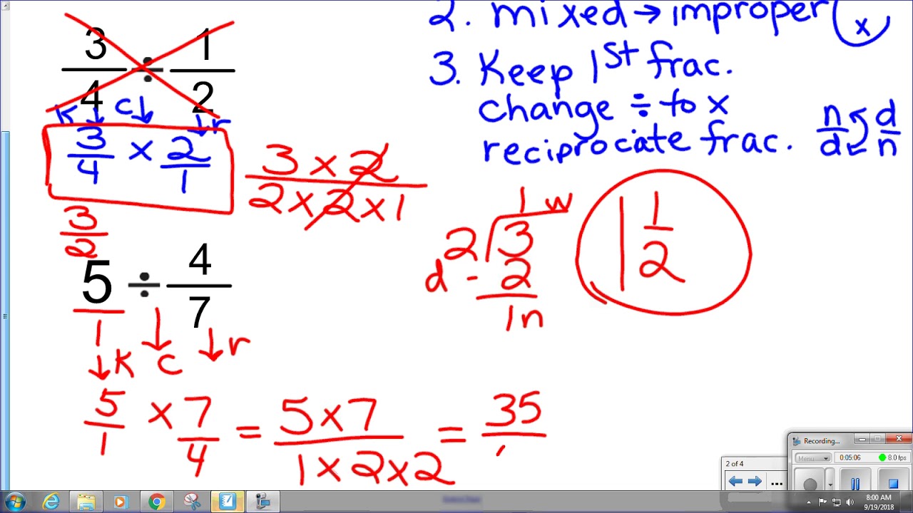 divide frac - YouTube