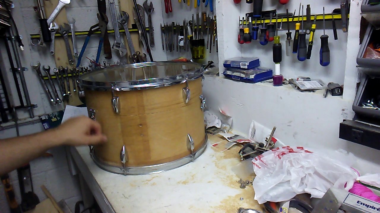 16" micro kick drum (nesting) - YouTube