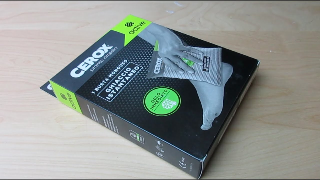 CEROX ACTIVE Ghiaccio Istantaneo - YouTube