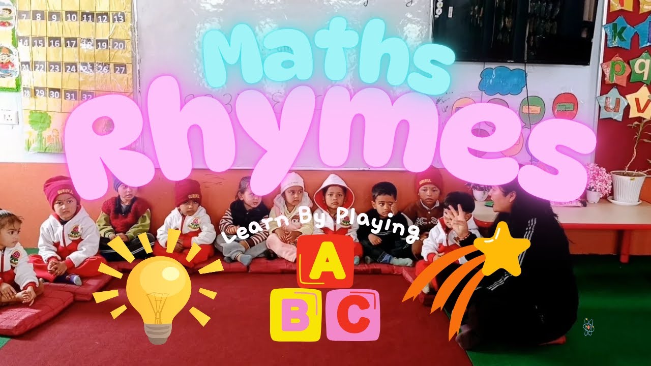 Fun Playgroup Math Rhyme | Learn Numbers & Counting | Kids Educational ...