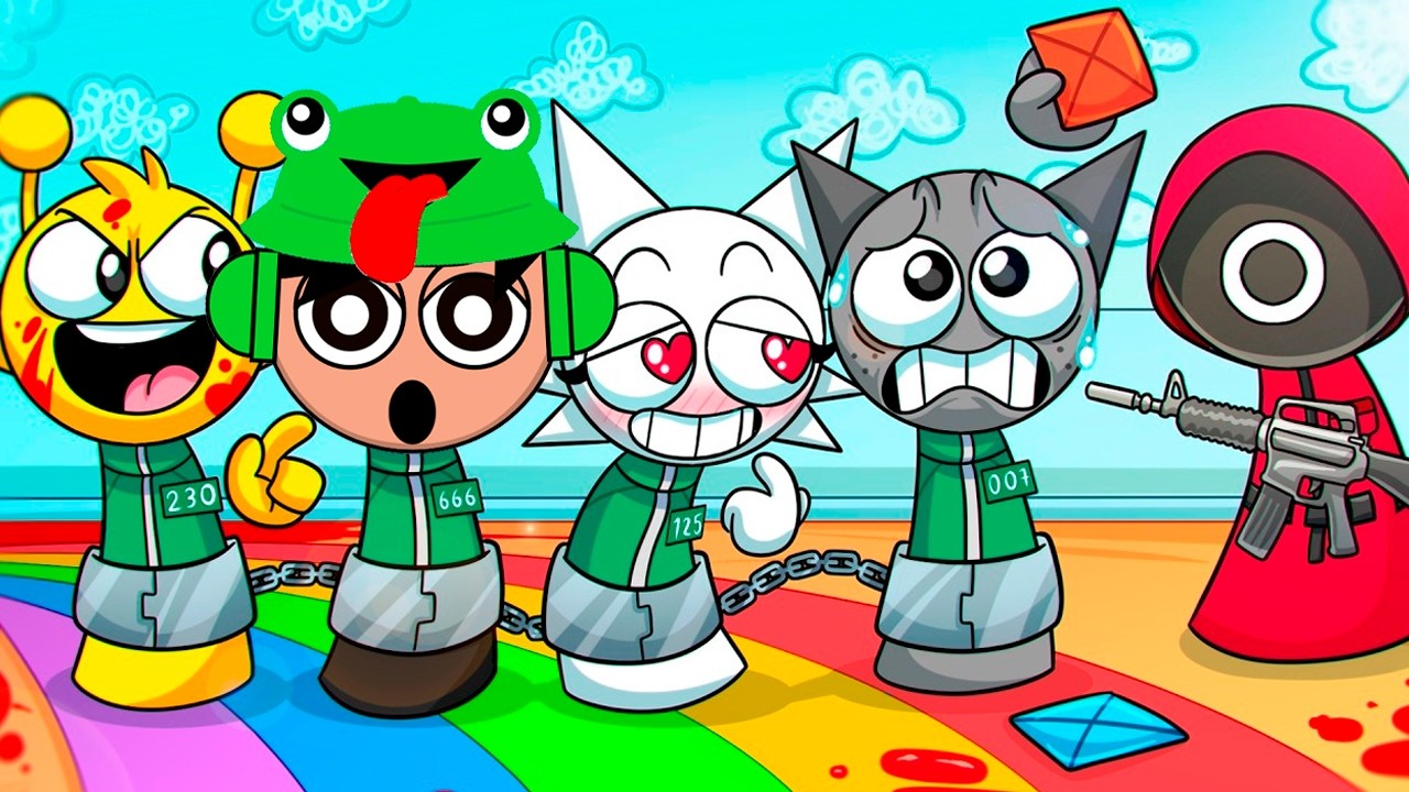 LOS SPRUNKI vs LOS JUEGOS DEL CALAMAR 2 (ANIMATION) SQUID GAME 2 🐸 ...