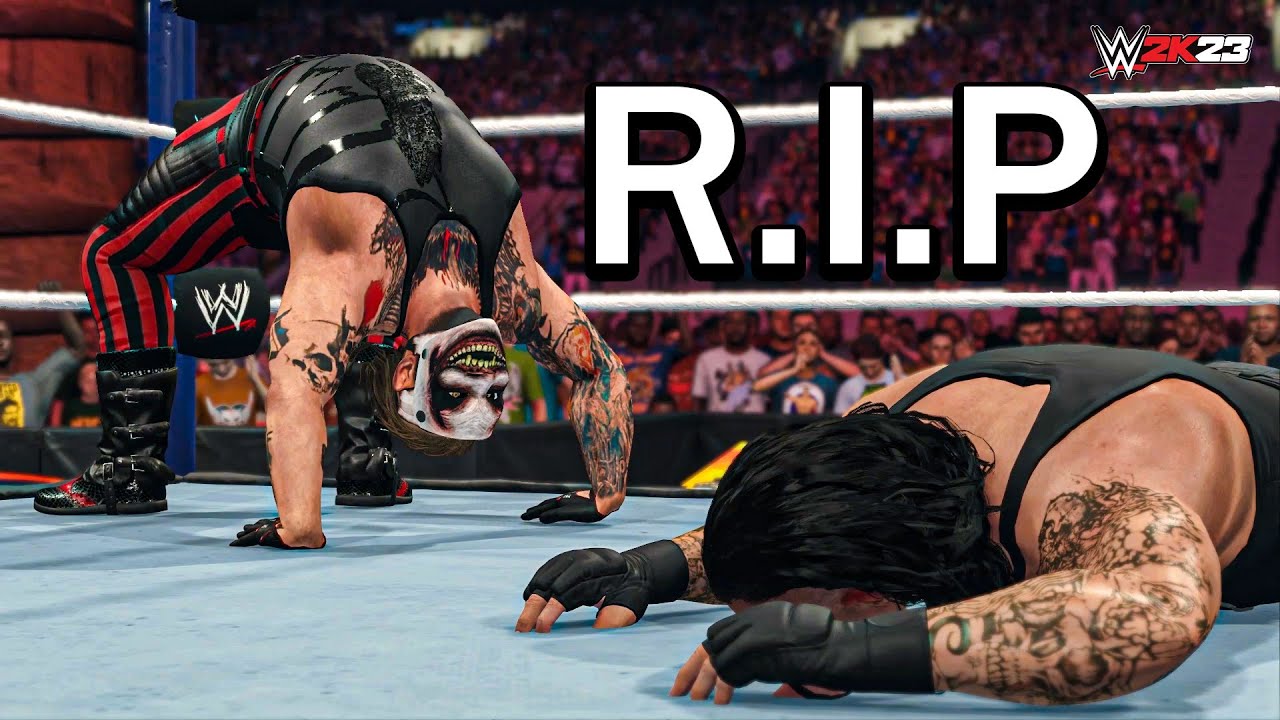 WWE 2K23 - The Fiend Bray Wyatt vs Undertaker — WrestleMania - YouTube