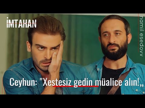Murad müəllim Ceyhun'a şillə vurdu | İmtahan (231-ci Seriya)