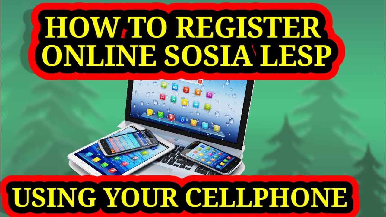 HOW TO REGISTER SOSIA ONLINE LESP - YouTube