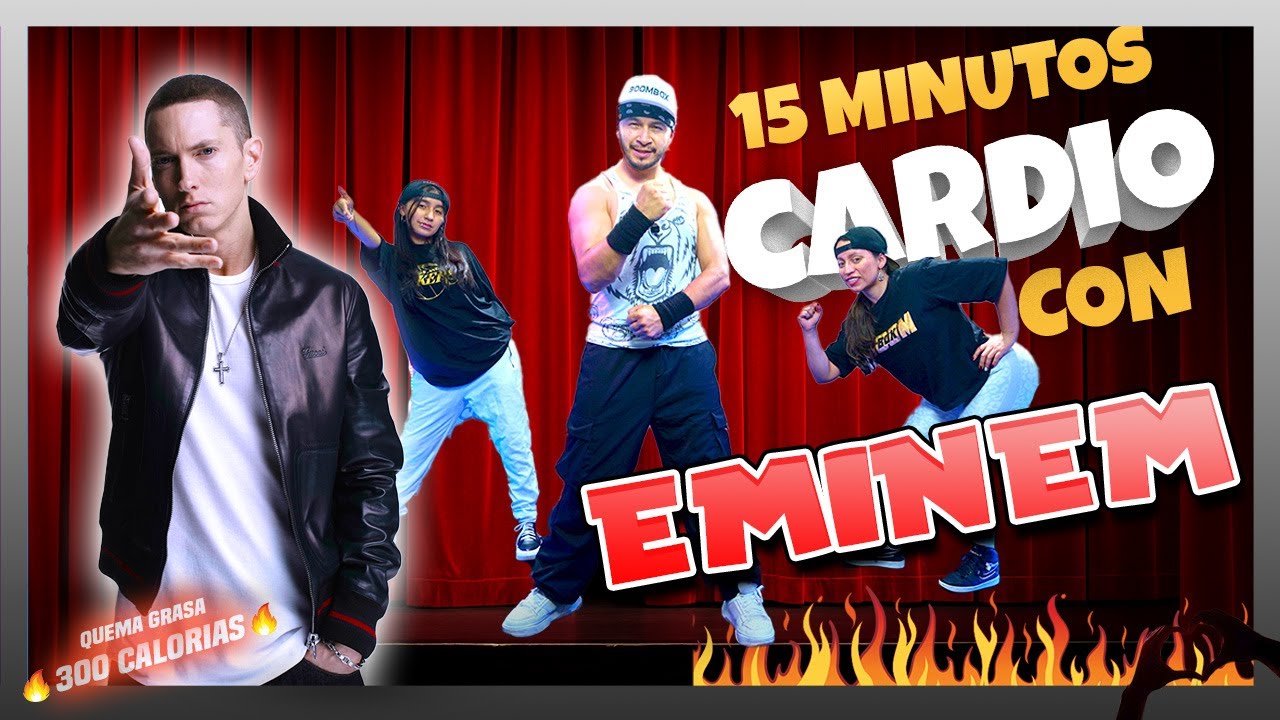 15 Min Bailando Exitos de EMINEM ⭐⭐ Zumba Dance Workout - YouTube