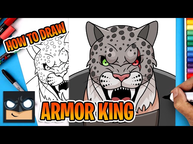 How to Draw Armor King | Tekken - Videos For Kids
