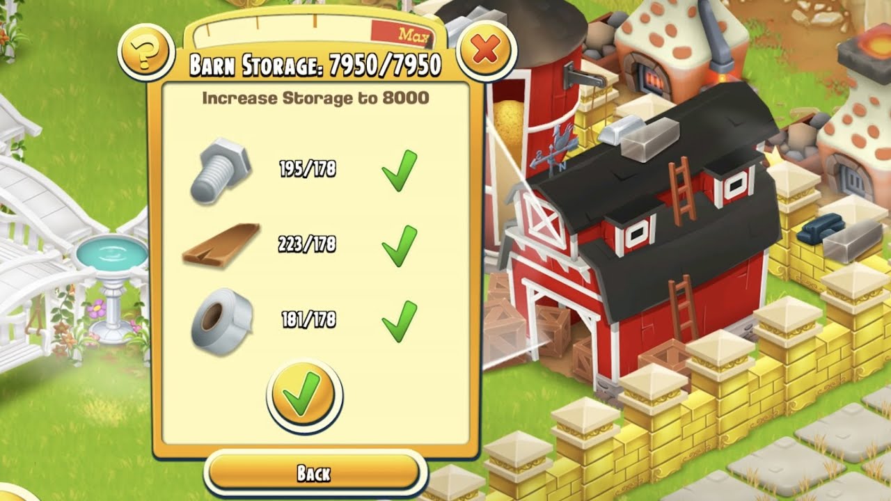 New Barn Storage 8000?! | Hay Day Level 190 😱 - YouTube