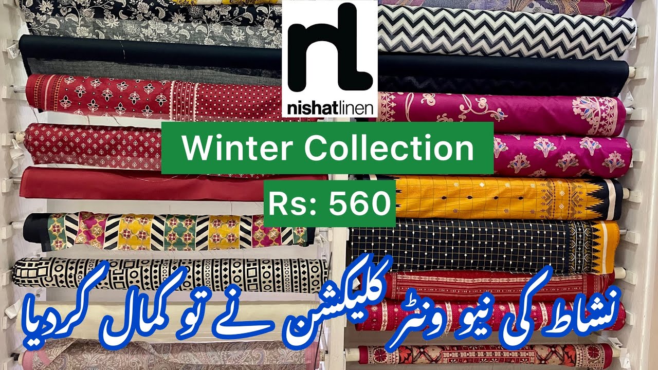 Nishat Linen New Winter Collection 2022 Starting From Rs: 560 Only - YouTube
