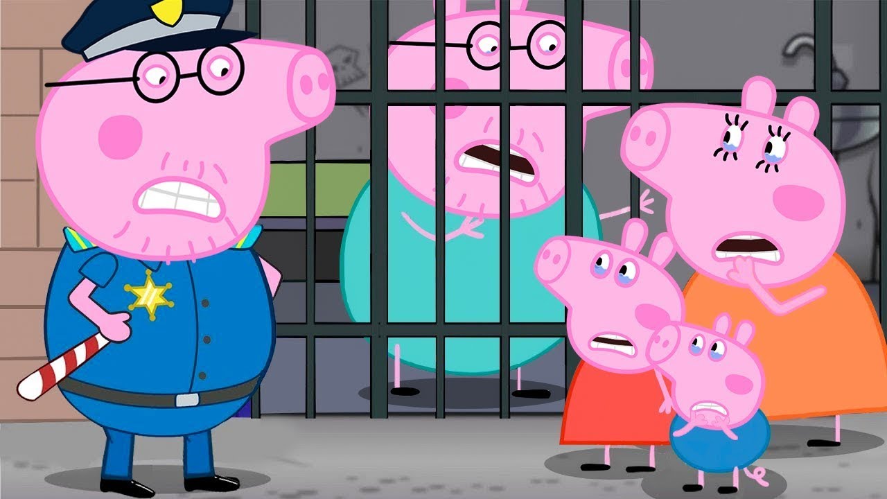 Mommy Pig Sad Origin Story Peppa Pig Funny Animation - Peppa pig videos ...